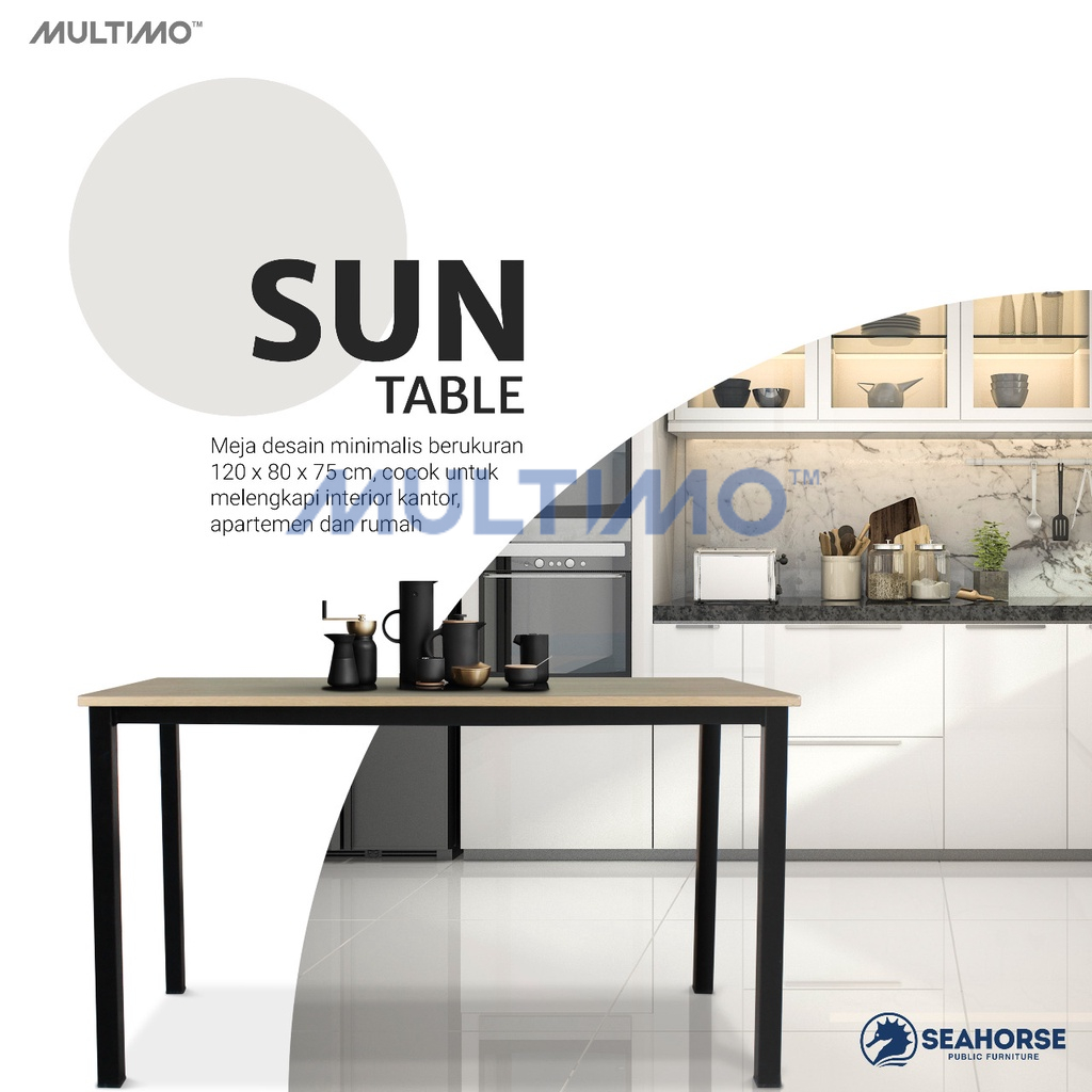 Jual Multimo Meja Kerja Serbaguna Sun HPL | Shopee Indonesia