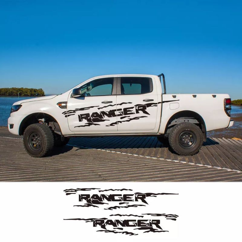 Jual Stiker Mobil off road 4x4 ford ranger stiker decal ranger triton ...