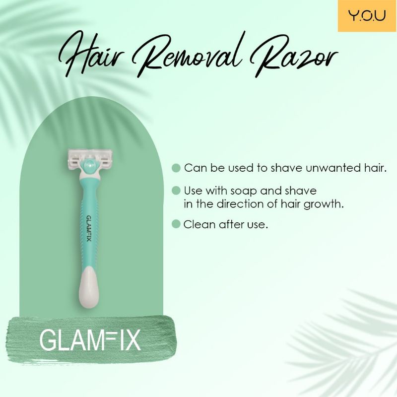 Jual Y.O.U Glam Fix Hair Removal Razor Isi 2 pcs | Shopee Indonesia