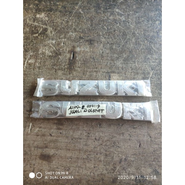Jual Simbol Emblem Tangki Suzuki A100 A8 Original Suzuki Japan | Shopee ...
