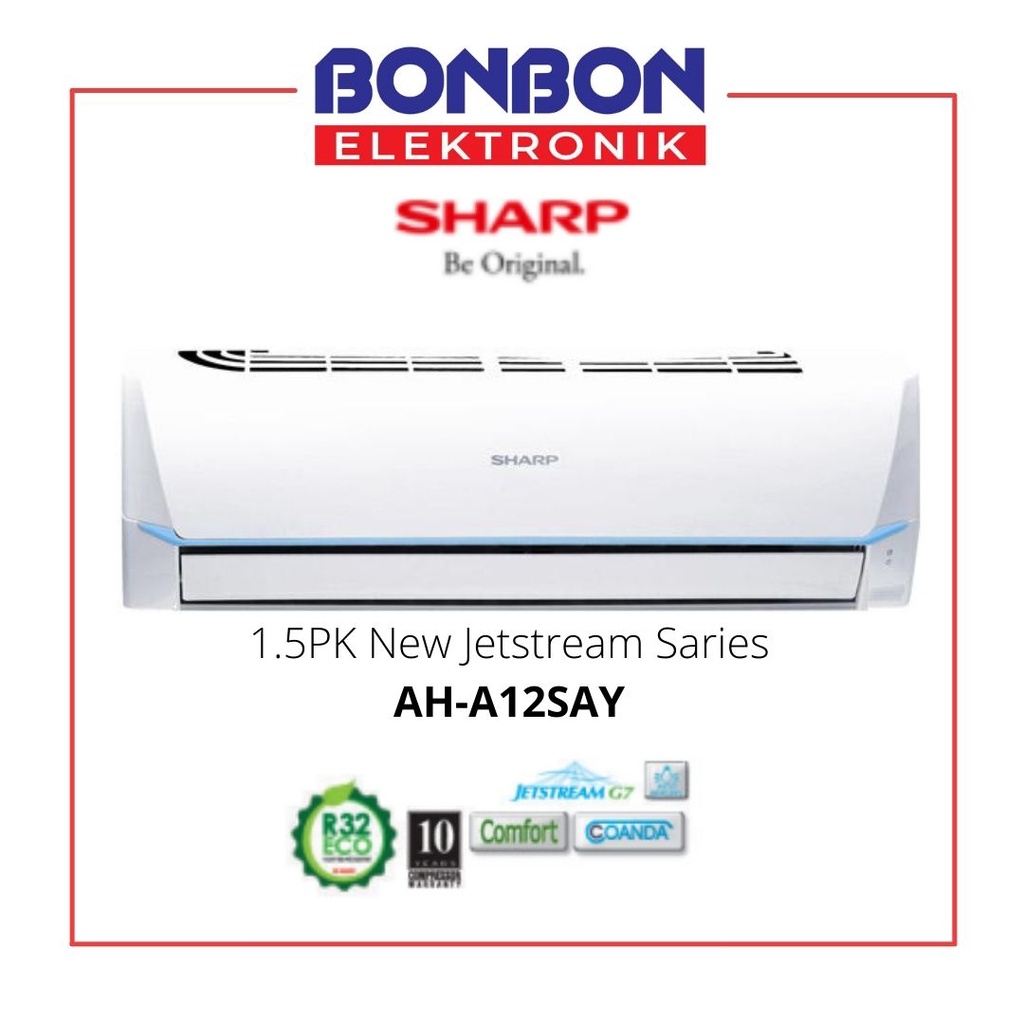 Jual Sharp AC 1.5PK AH-A 12 SAY / 1.5 PK AHA 12SAY | Shopee Indonesia