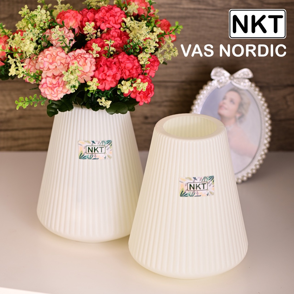 Jual NKT Vas Bunga NORDIC - Vas Pot Bunga Tanaman hiasan meja dekor ...