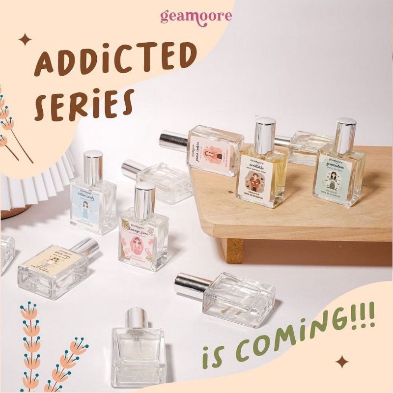 Jual Geamoore Addicted Series Perfume Spray 15ml | Shopee Indonesia