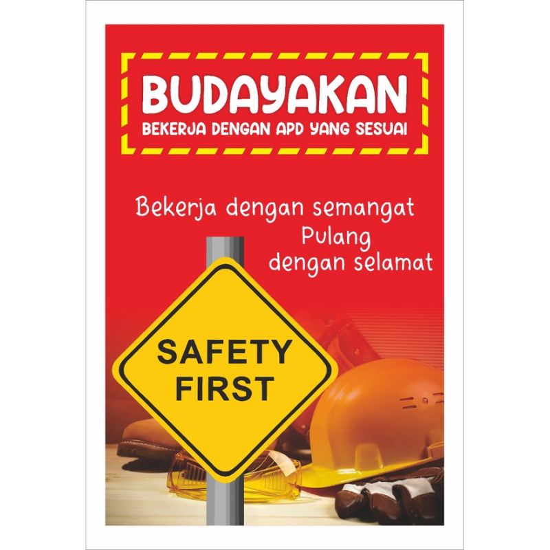 Jual Poster K3 Keselamatan Kerja | Shopee Indonesia