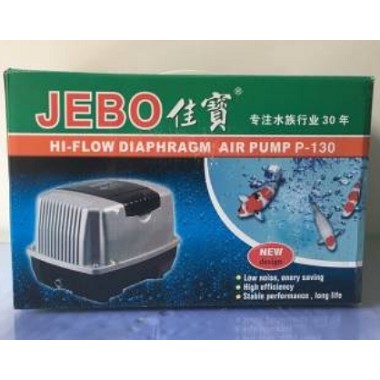 Jual Pompa Udara Aerator JEBO P-130 Hi Flow Diaphragm Air Pump Blower ...