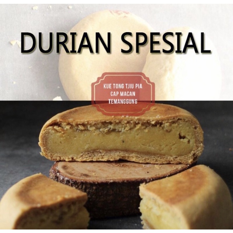 Jual Tong Tjiu Pia Khas Temanggung / Kue Bulan Cap Macan varian Special ...