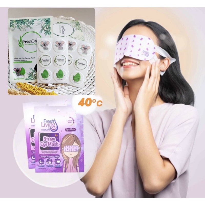 Jual Freshcare Eucalyptus patch sticker masker 1 sachet isi 12 ORIGINAL ...