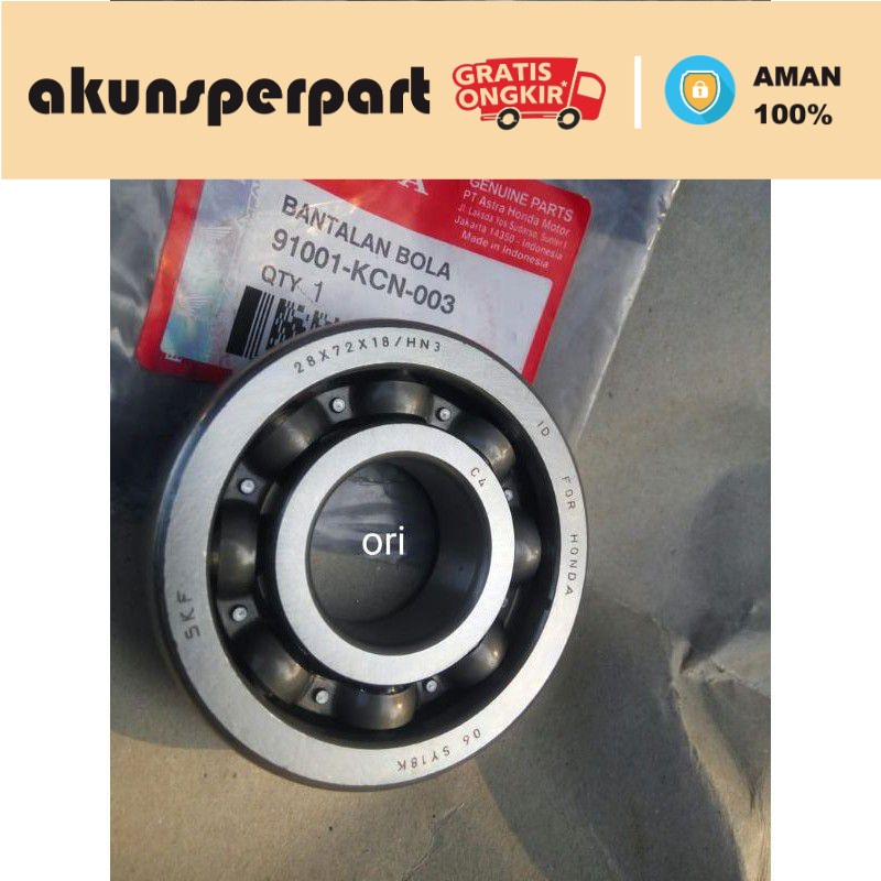 Jual bering askruk tiger ori SKF merk honda pin sesuai gambar | Shopee ...