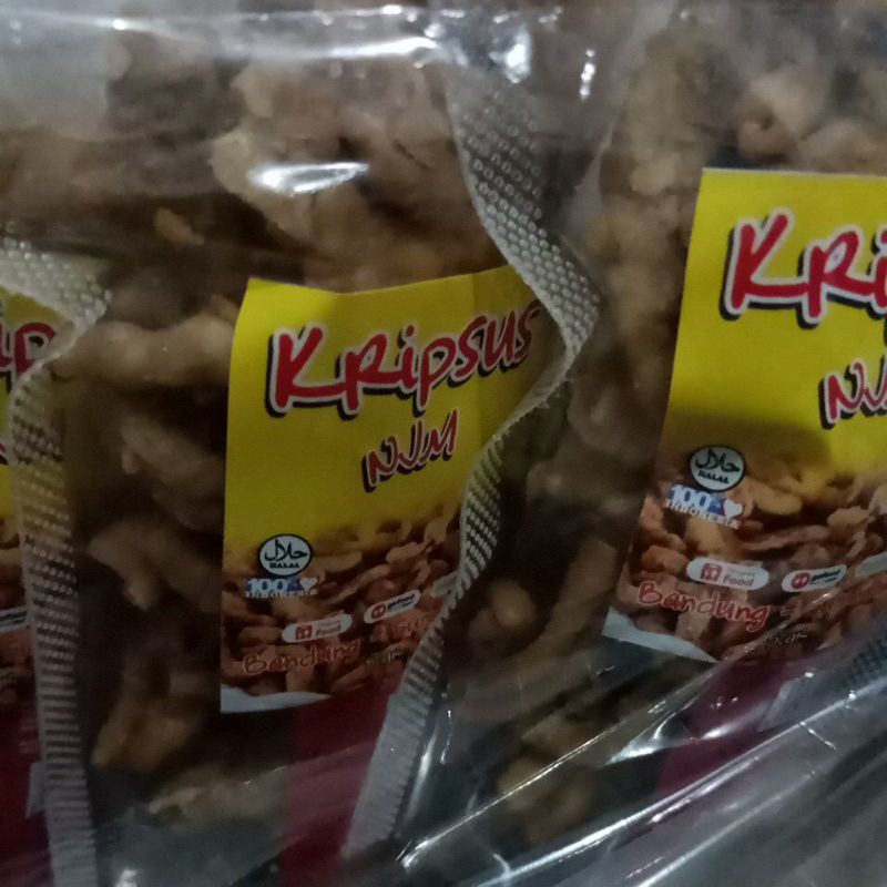 Jual Keripik usus Kripik Crispy Usus Real Pick 50gr | Shopee Indonesia
