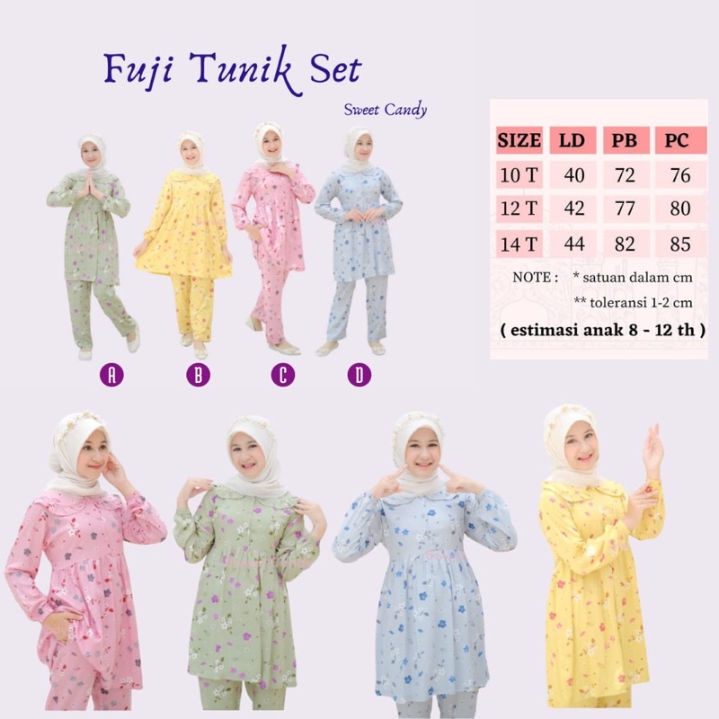 Jual Fuji Tunik Set | Shopee Indonesia