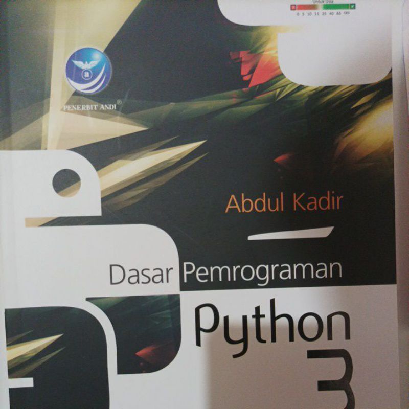 Jual Buku dasar pemograman python 3 oleh abdul kadir | Shopee Indonesia