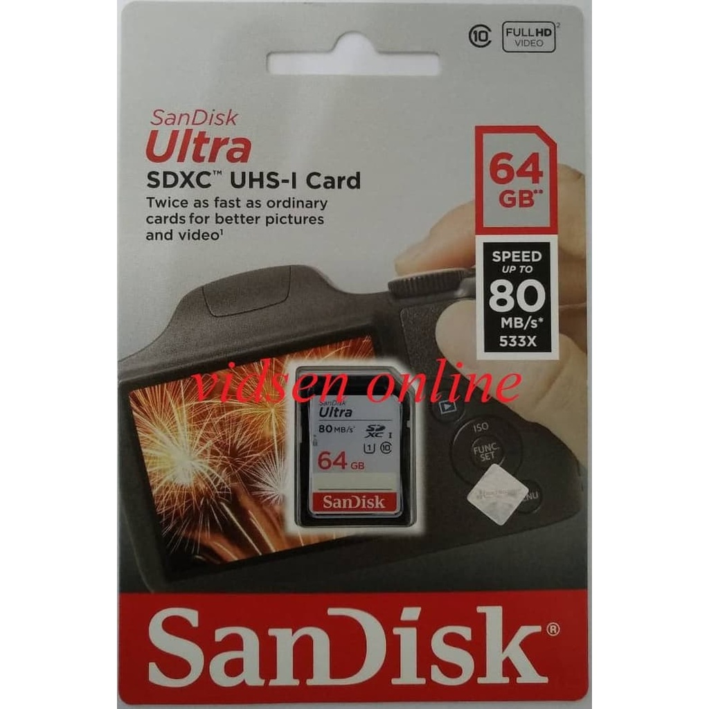 Jual Reliable Ultra Sd Card 64gb 80mbps Class 10 - Official Warranty ...