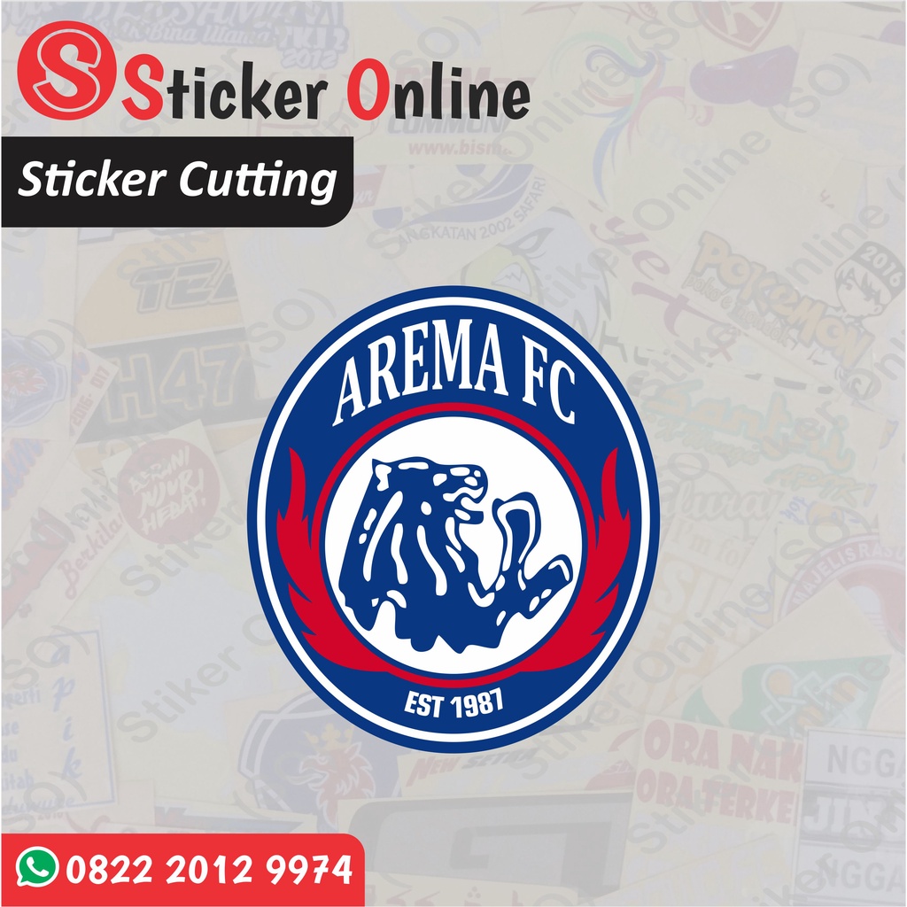 Jual Stiker AREMA | Cutting Sticker AREMA | Shopee Indonesia