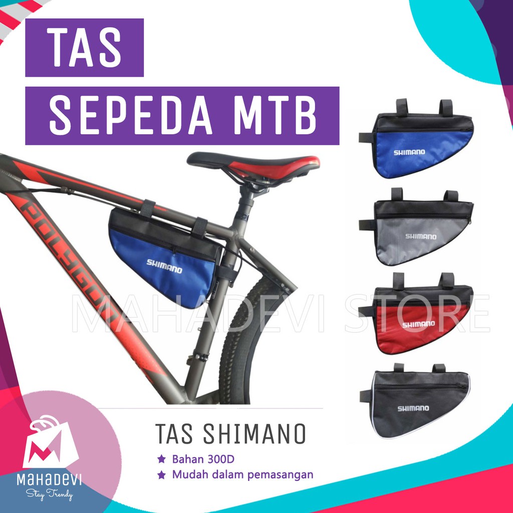 Jual Tas Shimano Sepeda Gunung Tas Frame Segitiga MTB | Shopee Indonesia