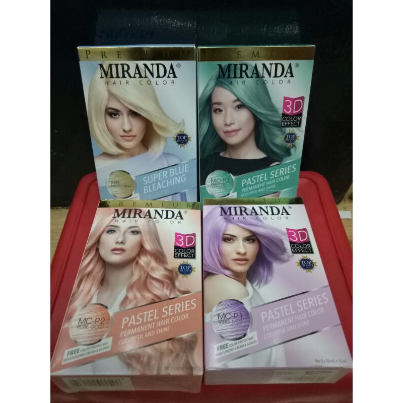 Jual Miranda hair color pastel series | Shopee Indonesia