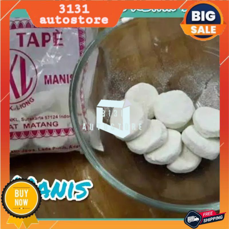 Jual 50 BUTIR RAGI TAPE NKL / BUAT PAKAN SEMUT JEPANG (150gr ) | Shopee ...