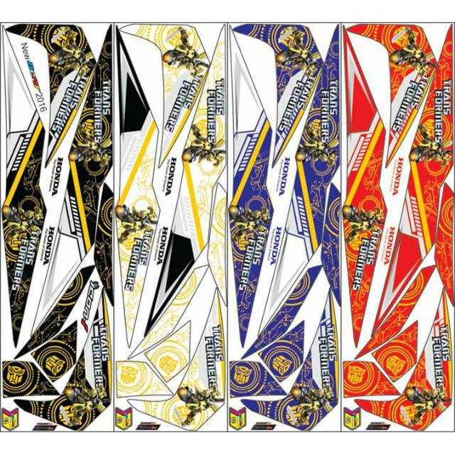 Jual striping/lis/sticker variasi beat fi new cbs iss & beat street ...