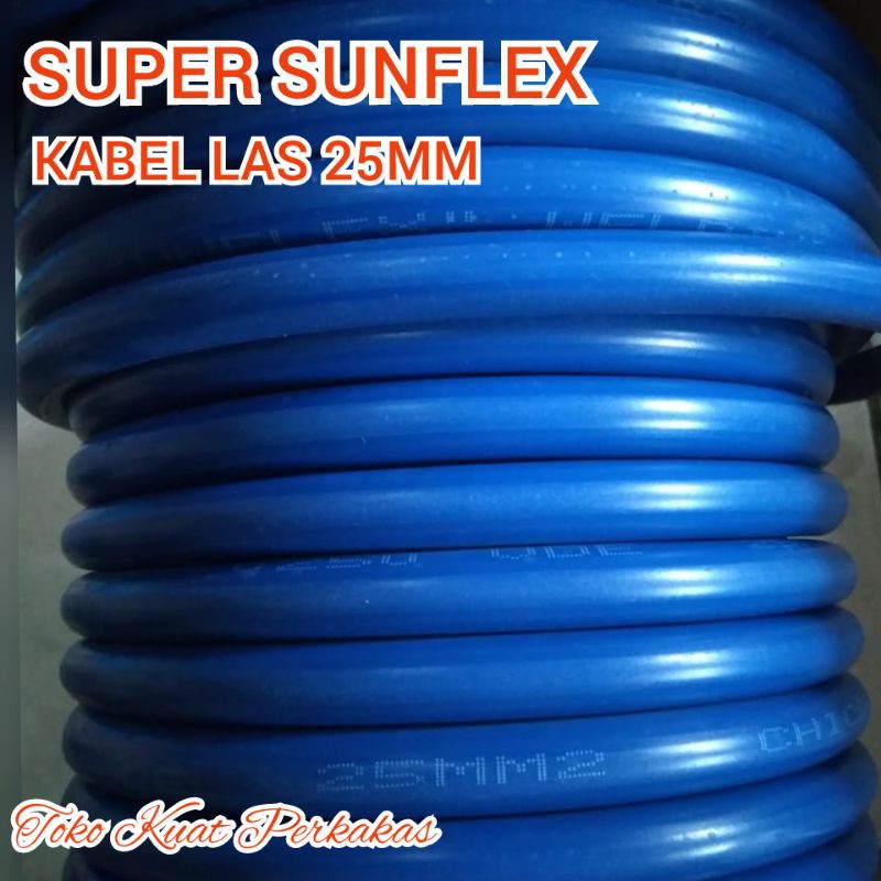 Jual Kabel las full tembaga Super Sunflex 25mm | Shopee Indonesia
