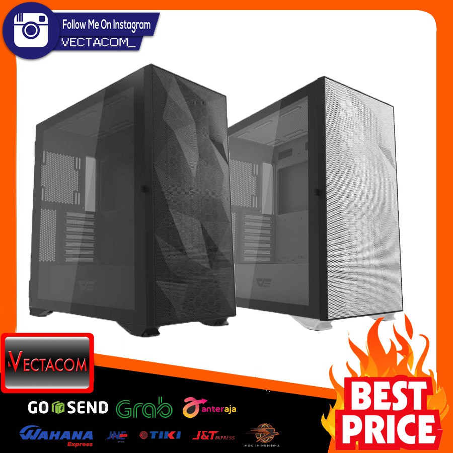 Jual Casing Aigo DarkFlash DLX21 MESH - Case Pc Mini-ITX, M-ATX, ATX ...