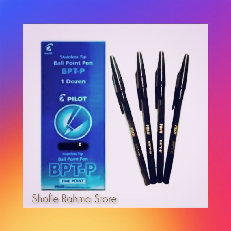 Jual Ballpoint Pilot Tinta Hitam (1 buah) | Shopee Indonesia