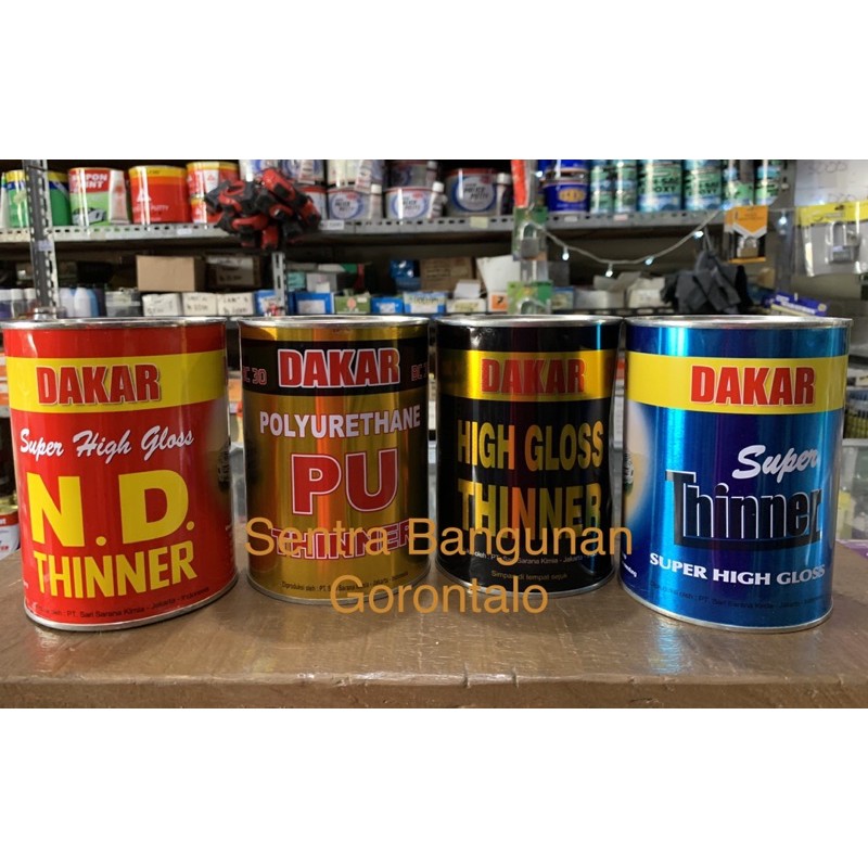Jual THINNER DAKAR 1L | Shopee Indonesia