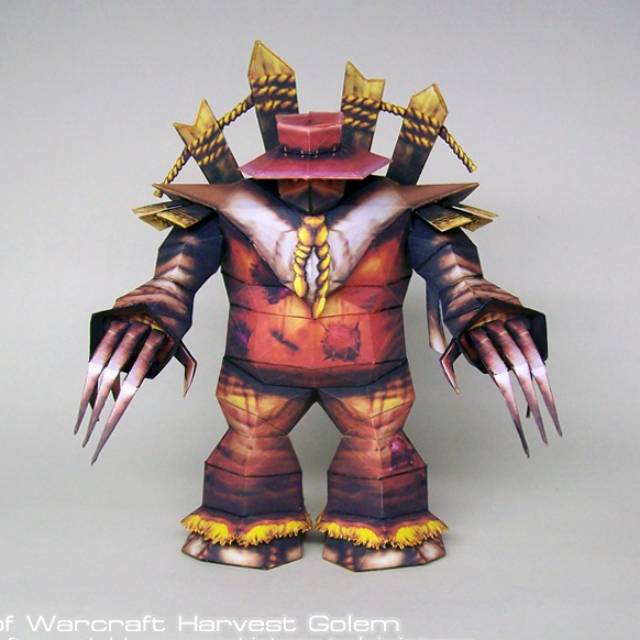 Jual World of WarCraft Harvest Golem papercraft | Shopee Indonesia