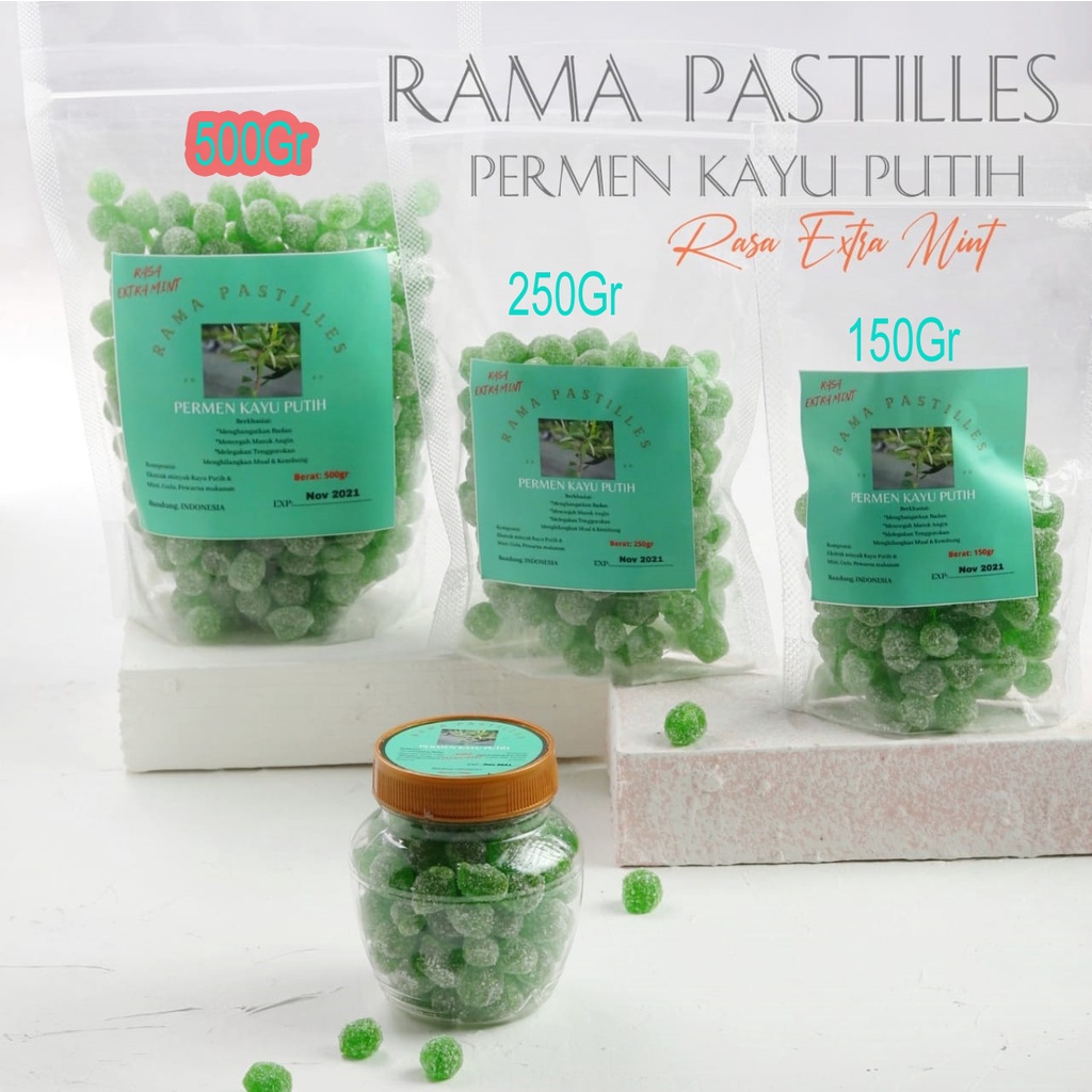 Jual Permen Jadul Rasa Kayu Putih Pouch 500 Gram Original dan ...