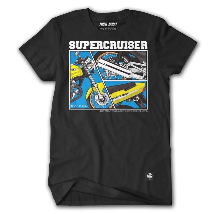 Jual KAOS HONDA TIGER ORIGINAL KODE SUPER CRUISER | Shopee Indonesia