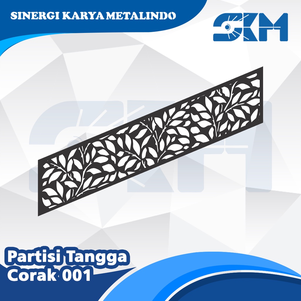 Jual PARTISI RAILING TANGGA MOTIF / UKURAN COSTUM / TEBAL 1MM - 2MM ...