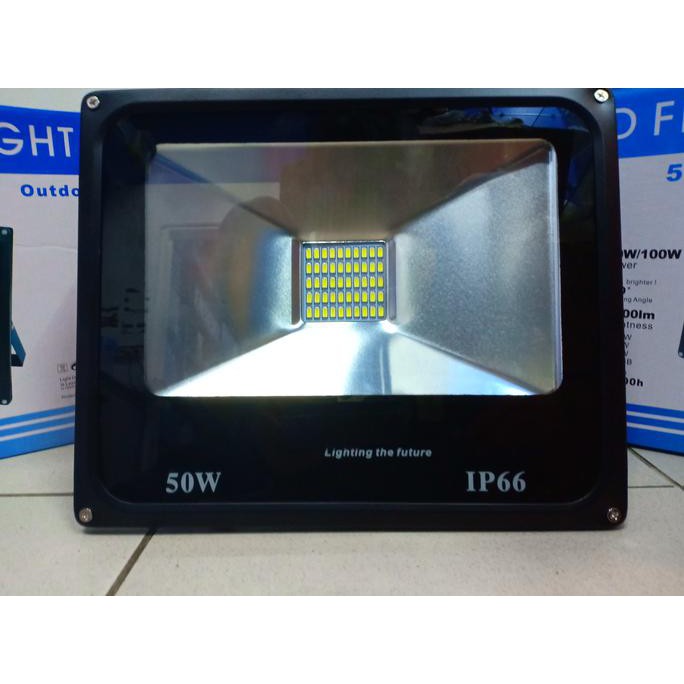 Jual Lampu sorot 50w/50 w/50 watt smd Led floodlight/Lampu taman sorot 50 w | Shopee Indonesia