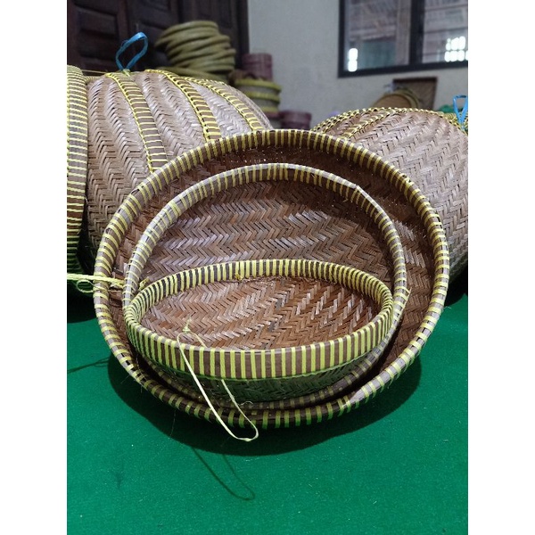 Jual Kalo Nyiru Bambu Saringan Peniris Tradisional | Shopee Indonesia