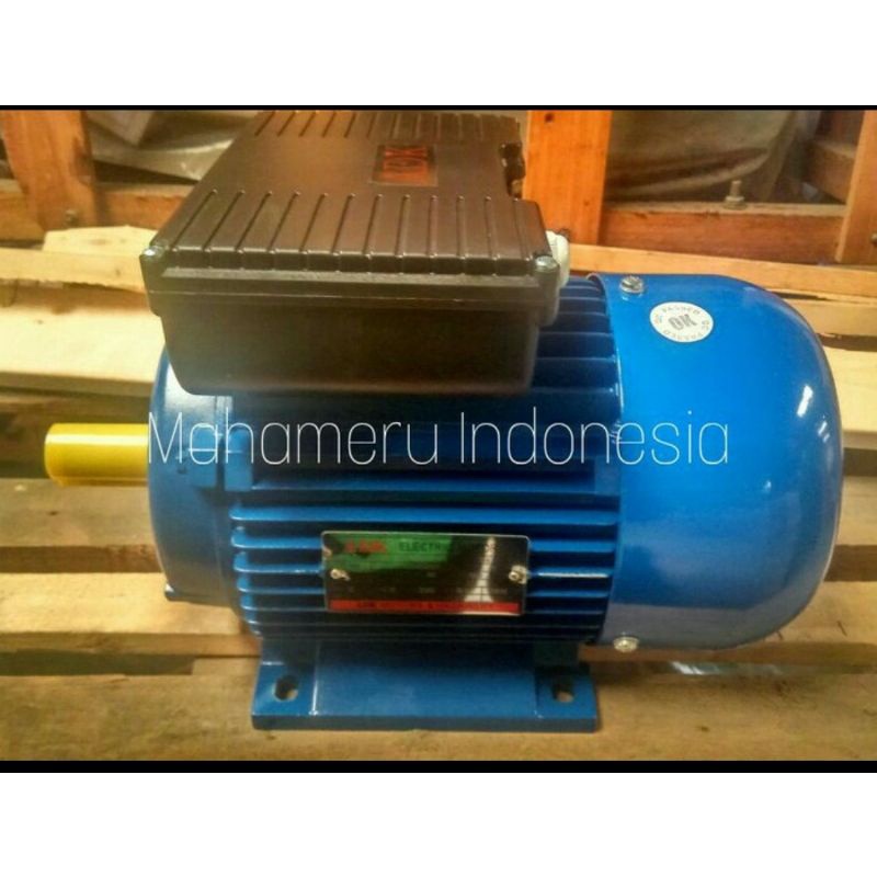 Jual ADK 3 HP 1 Phase 1400 Rpm Dinamo Elektro Motor Penggerak | Shopee Indonesia
