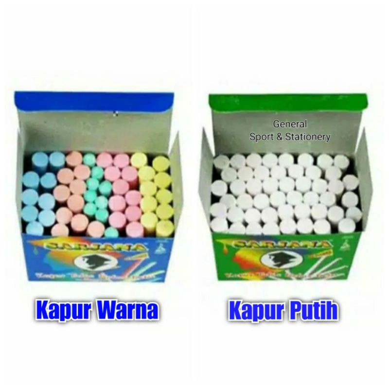 Jual Kapur Tulis (1 pak) | Shopee Indonesia