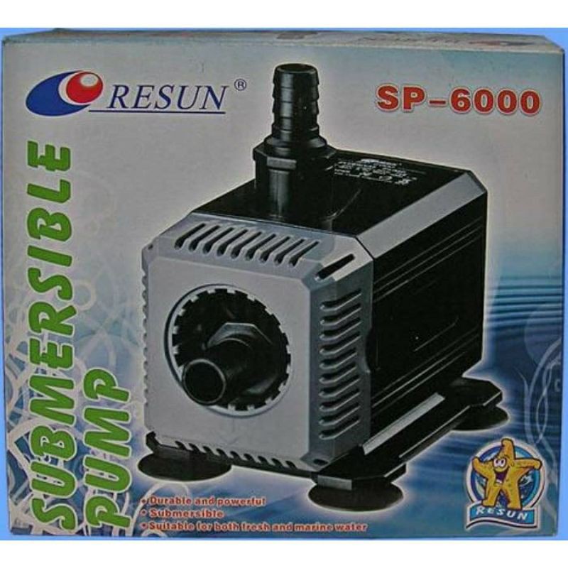 Jual Resun SP-6000 Pompa Air Celup Aquarium Water Pump | Shopee Indonesia
