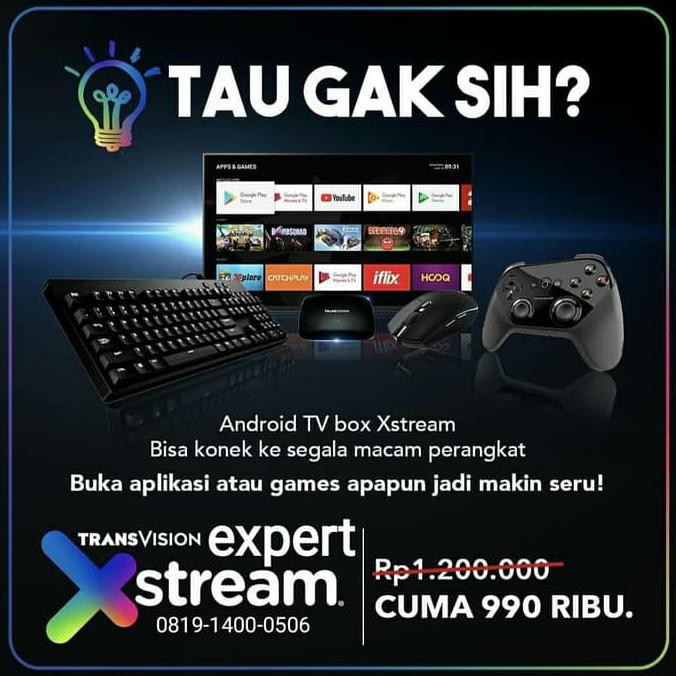 Jual Fikashop000 | Transvision Xstream Android Box - Ekstrem Box ...