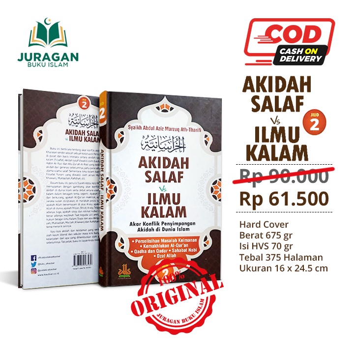 Jual Akidah Salaf Vs Ilmu Kalam Jilid 2 - Pustaka Al Kautsar | Shopee ...