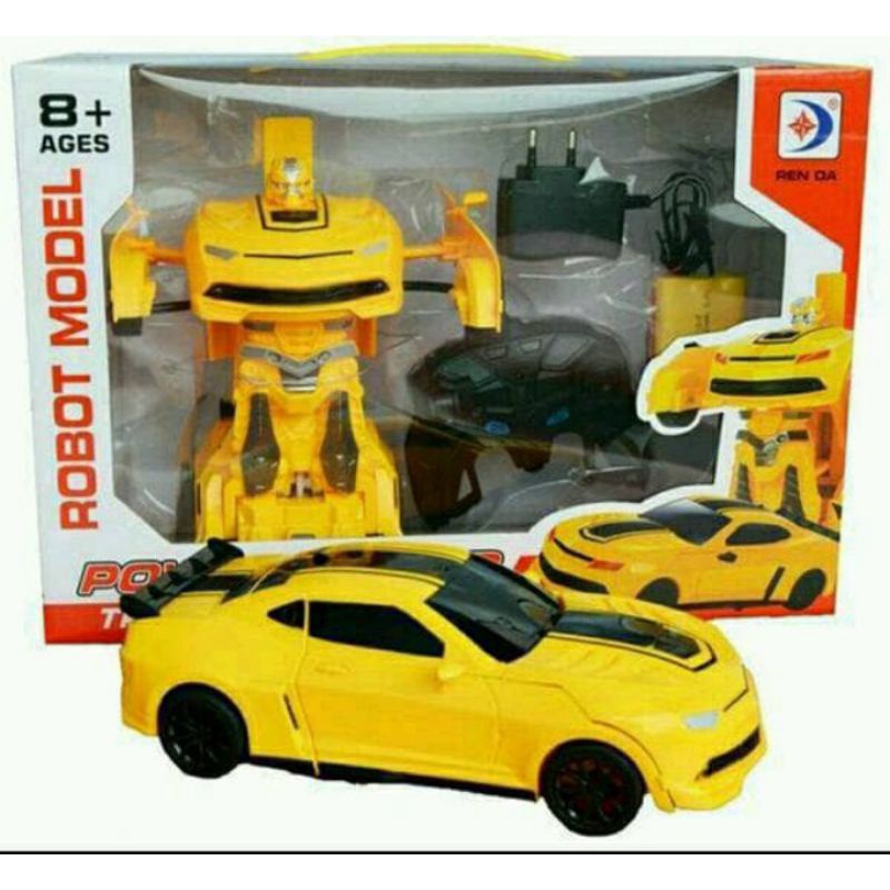 Jual mobil transformer bumble bee | Shopee Indonesia