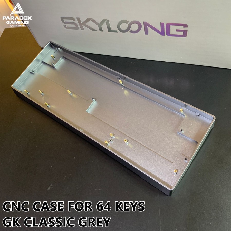Jual Paradox Gaming Case GK64X CNC GK Classic Grey Bottom Shell 64 for Gaming Keyboard | Shopee ...