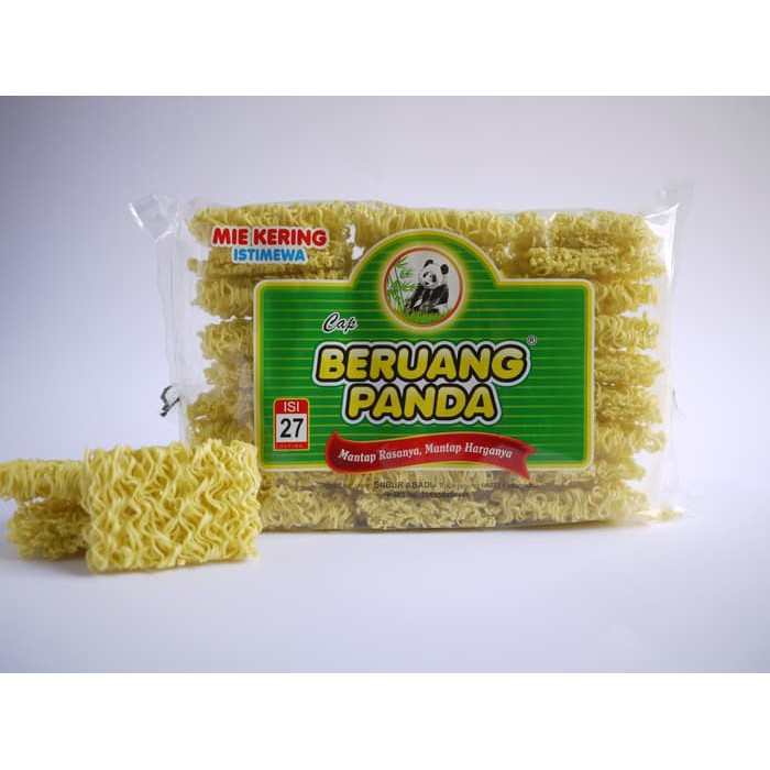 Jual Mie Kering Beruang Panda Isi 27 Keping 500gr | Shopee Indonesia