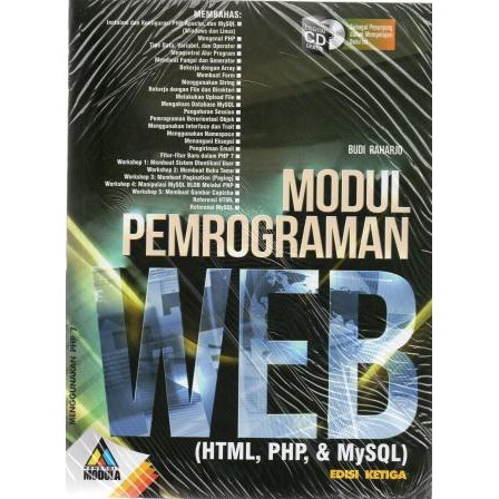 Jual Modul Pemrograman Web (HTML, PHP, dan MySQL) Edisi Ketiga + CD | Shopee Indonesia
