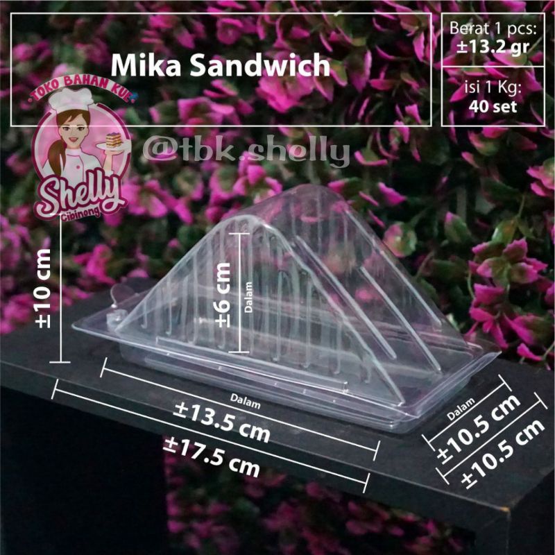 Jual Mika Sandwich mika roti kekinian Isi 10 pcs | Shopee Indonesia
