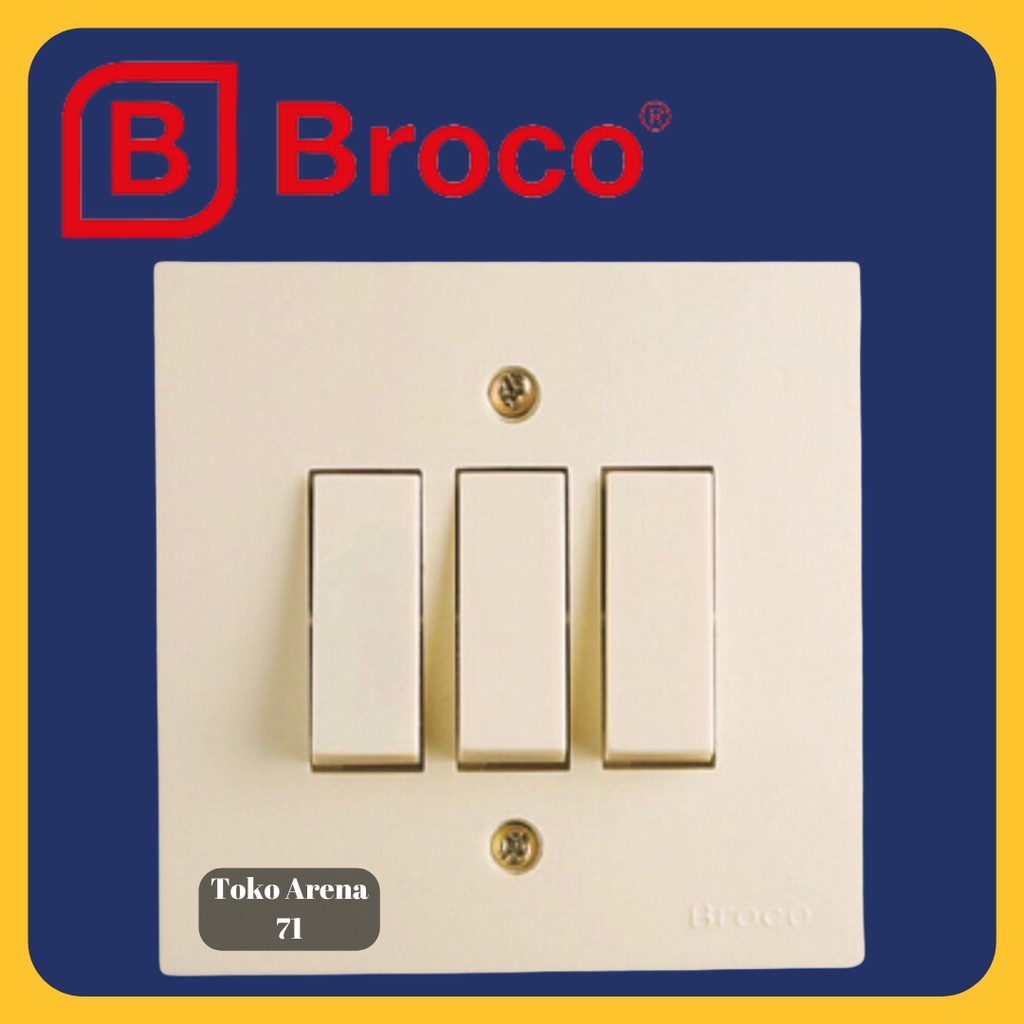 Jual BROCO SAKLAR TRIPLE IB TANAM NEW GEE CREAM 6613C / BROCO SAKLAR ...