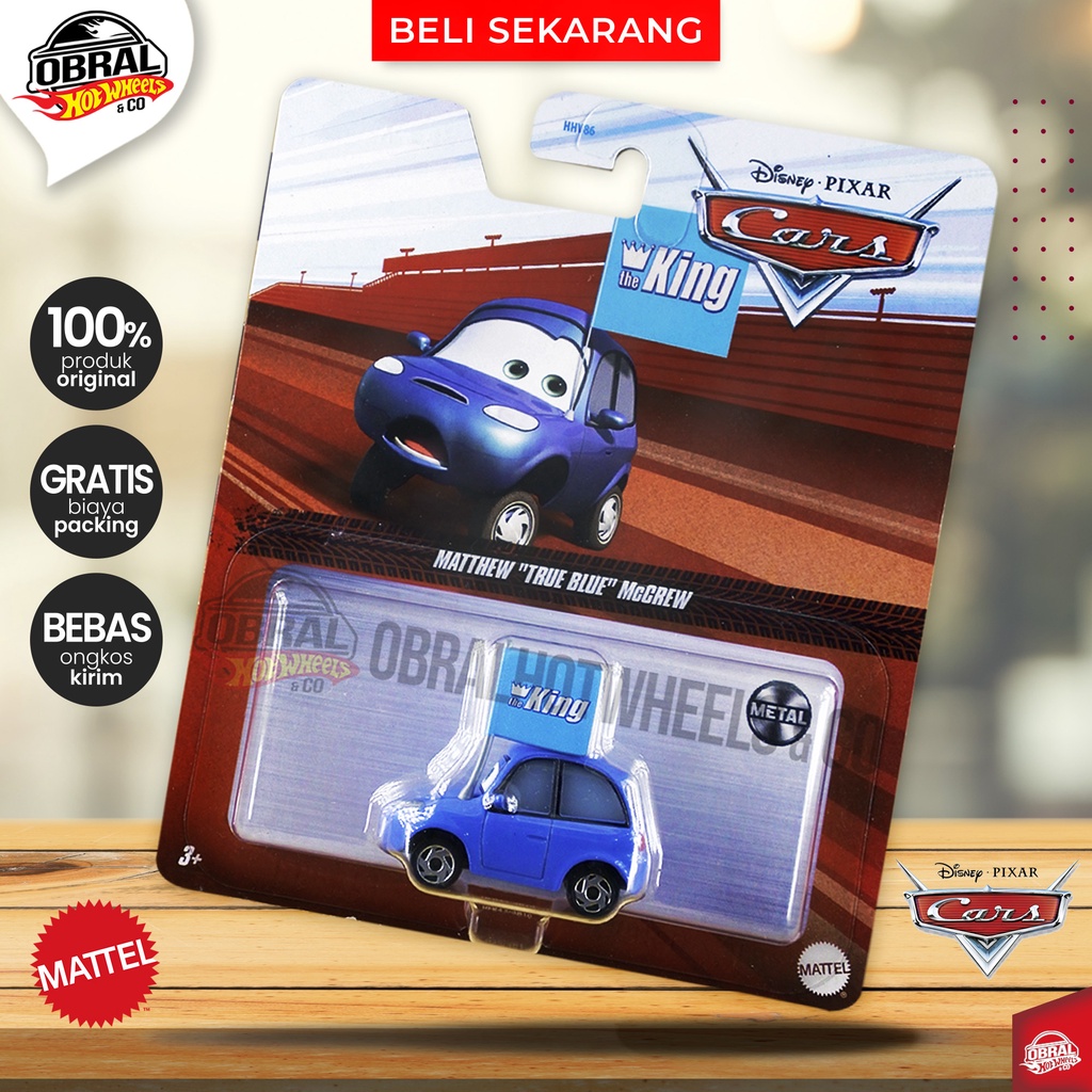 Jual Mattel Disney Pixar Cars new - Matthew McCrew | Shopee Indonesia