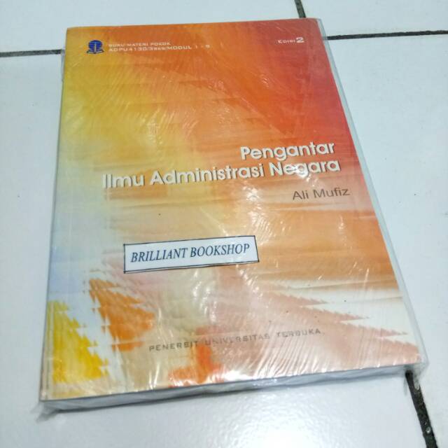 Jual PENGANTAR ILMU ADMINISTRASI NEGARA - by Ali Mufiz - universitas Terbuka | Shopee Indonesia