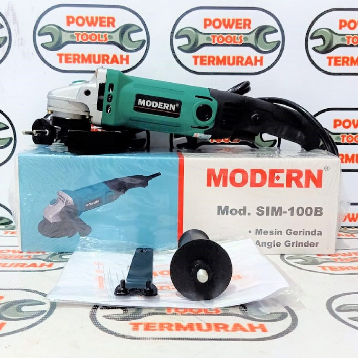 Jual Mesin Gerinda Modern SIM-100B Angle Grinder SIM100B Gurinda SIM ...
