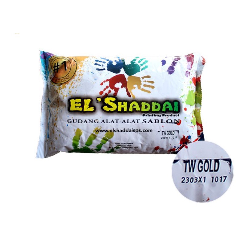 Jual Pasta Rubber Warna TW Gold GL sablon manual 1kg | Shopee Indonesia