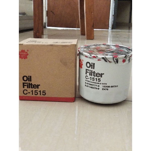 Jual Filter Oli / Oil Filter Isuzu Giga Elf NKR71 NKR66 C-1515 C1515 ...