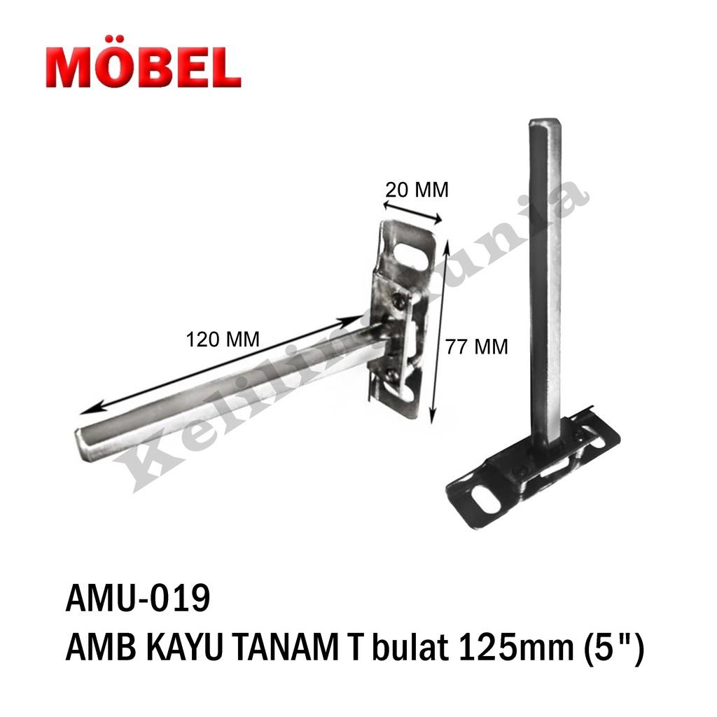 Jual 5" INCH 4" INCH Bracket Ambalan Melayang Rak Dinding Tembok ...