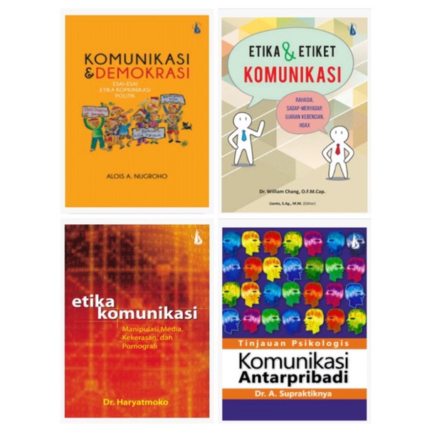 Jual komunikasi dan demokrasi etika komunikasi etika dan etiket komunikasi tinjauan psikologis ...