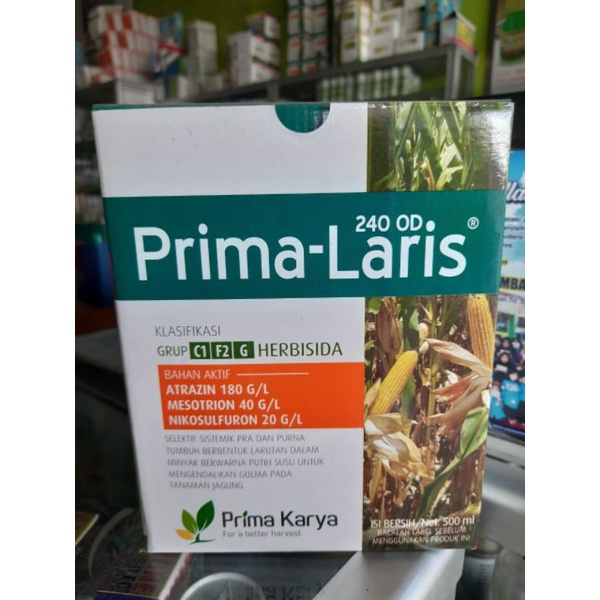 Jual Herbisida Selektif Prima Laris 240 OD / Gulma / Dangir jagung 500 ...